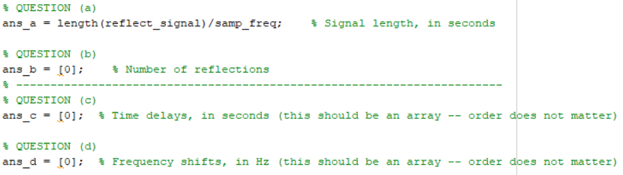 TOPIC: Digital Signal Processing in MATLAB Problem: | Chegg.com