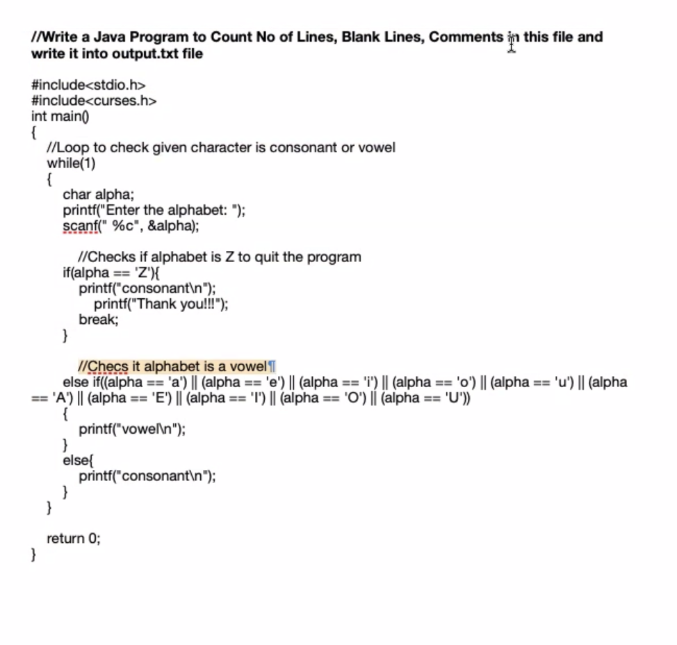 Solved #include #include int main() { | Chegg.com Solved #include #include int main() { | Chegg.com