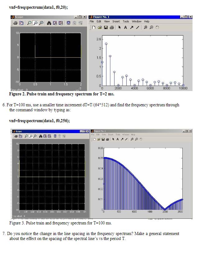 1. Enter the following parameters through the Matlab | Chegg.com