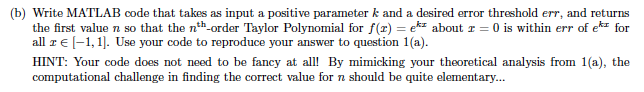 Solved Please I need help with writing this matlab code for | Chegg.com