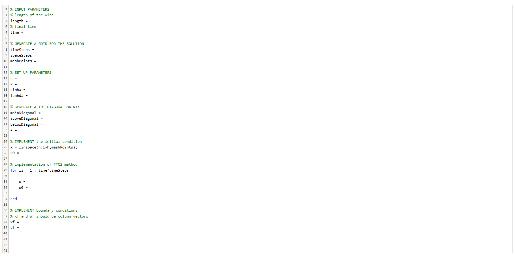 Question 4 Please provide the correct Matlab code. | Chegg.com