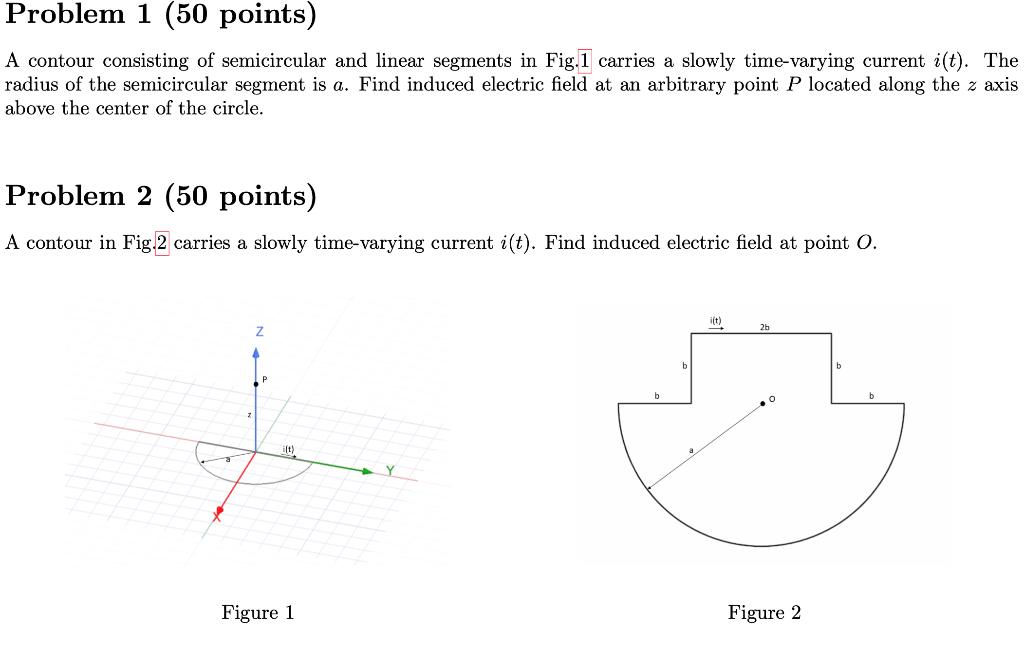 Solved A contour consisting of semicircular and linear | Chegg.com