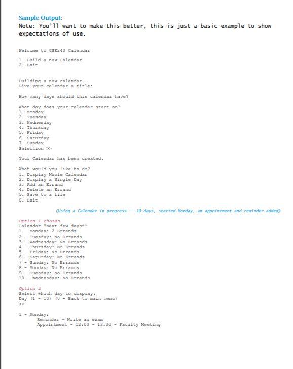 Solved This assignment for C++ gives you a specification for | Chegg.com