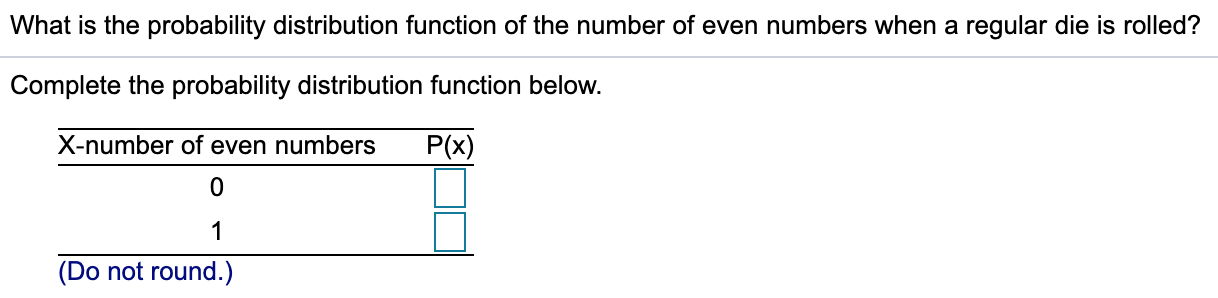 Solved What is the probability distribution function of the | Chegg.com