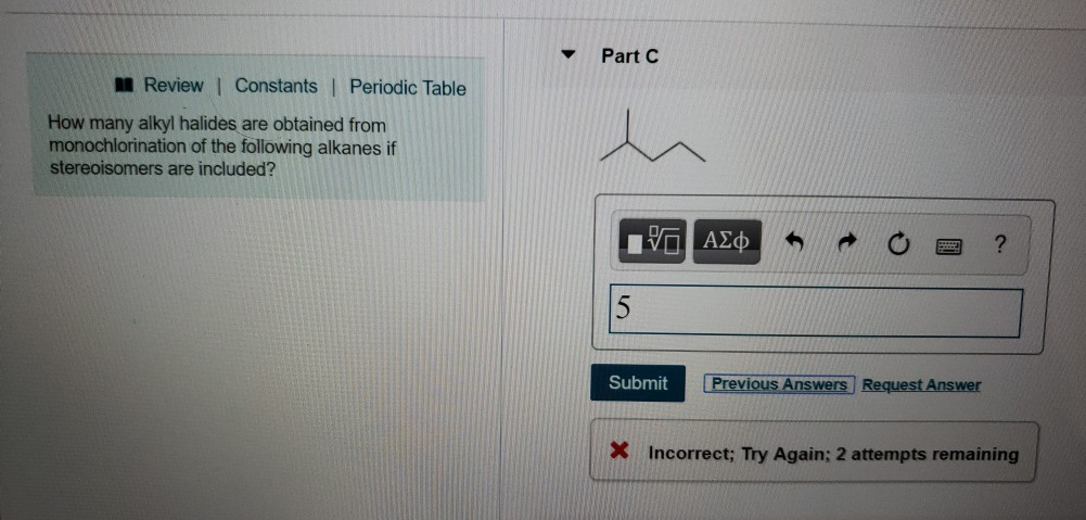 Solved Part I Review 1 Constants | Periodic Table How many | Chegg.com