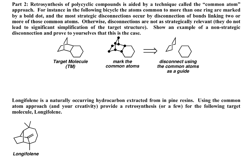 Solved Part 2: Retrosynthesis of polycyclic compounds is | Chegg.com