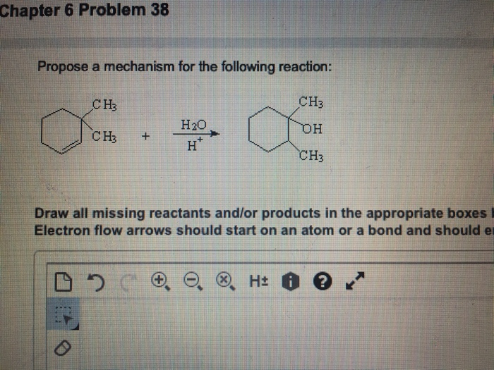 Solved Chapter 6 Problem 38 Propose a mechanism for the | Chegg.com