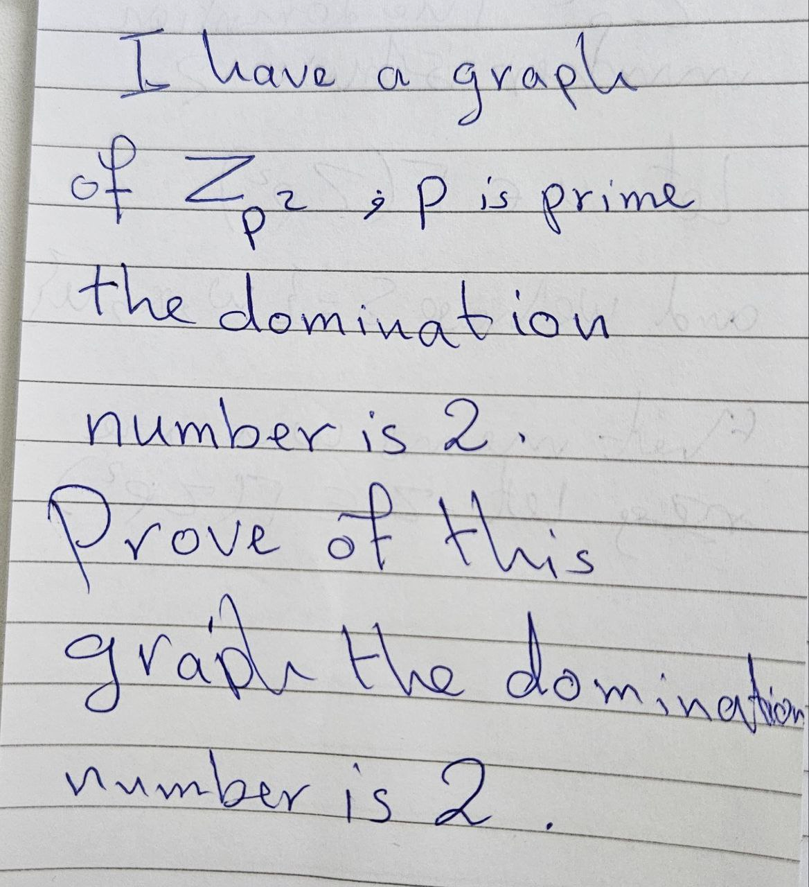 Solved (i have a graph of the ring of Zp*2 , p is a prime ) | Chegg.com