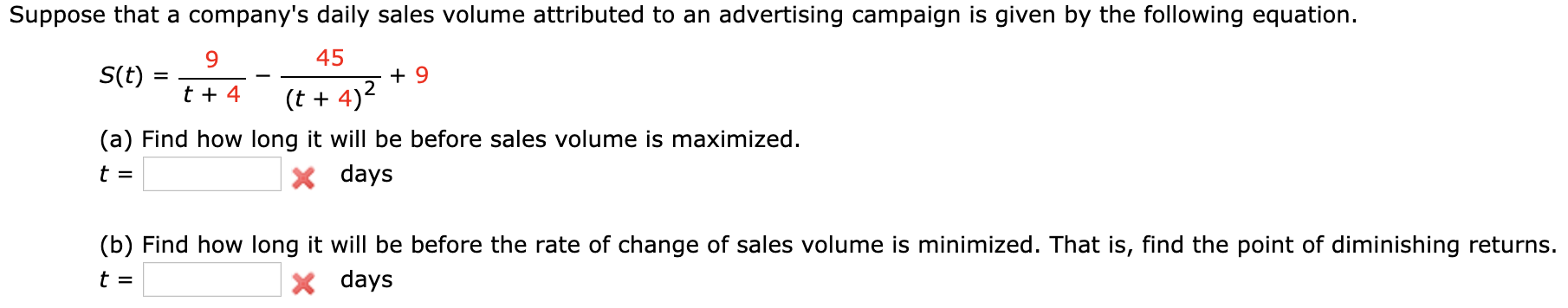 Solved Suppose that a company's daily sales volume | Chegg.com
