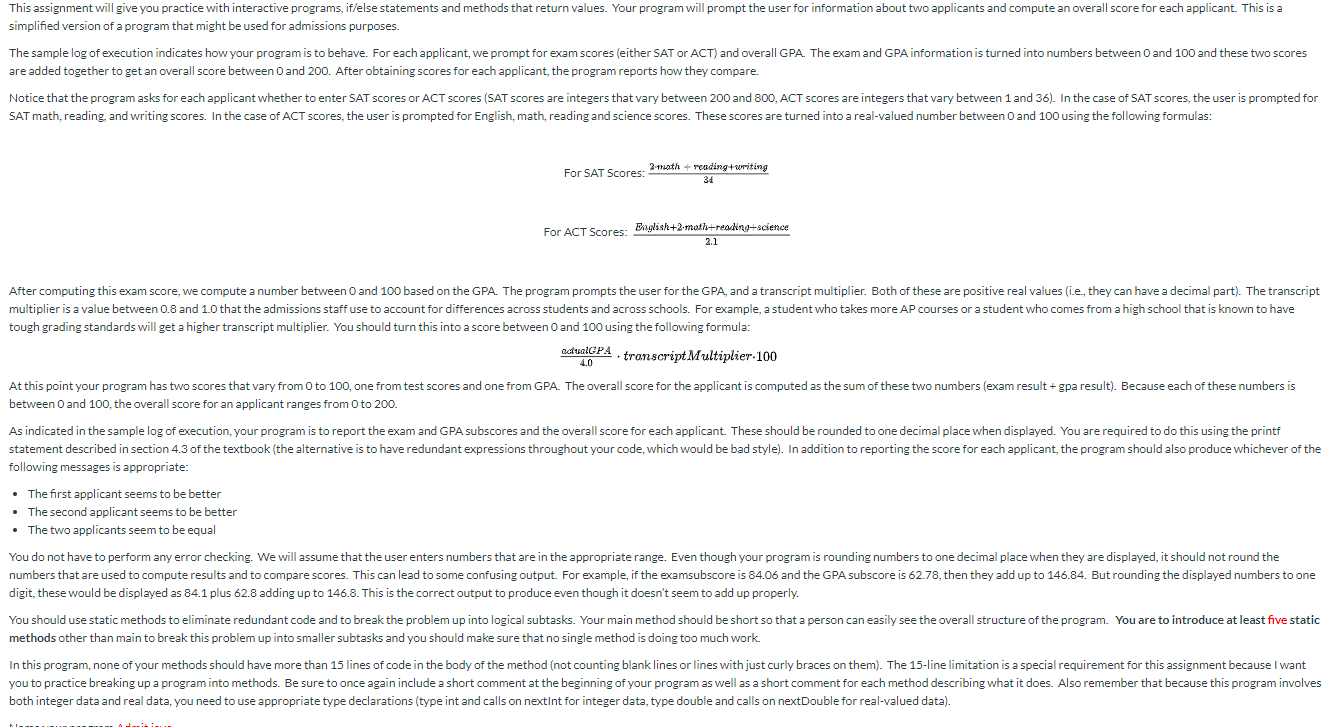 Solved This assignment will give you practice with | Chegg.com
