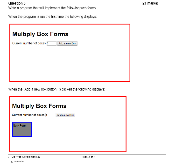 Solved Question 5 Write a program that will implement the | Chegg.com
