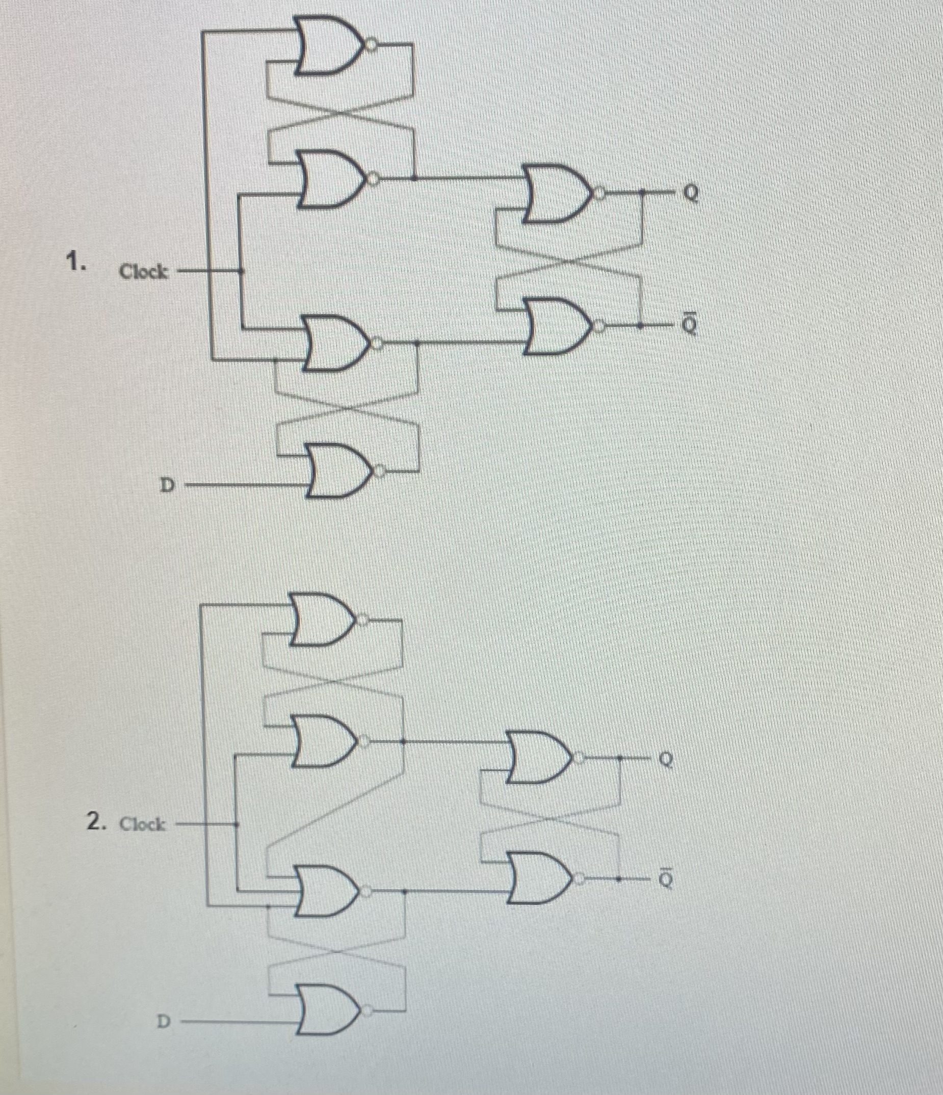 Solved Construct a NOR-gate circuit, similar to the figure | Chegg.com