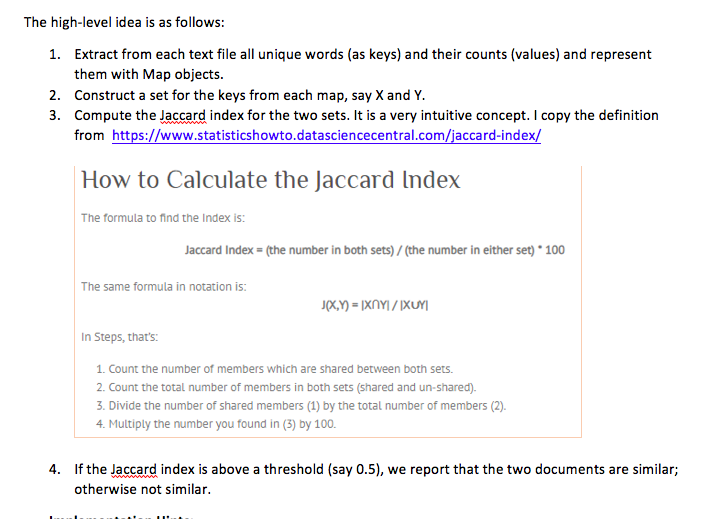 The high-level idea is as follows: Extract from each | Chegg.com