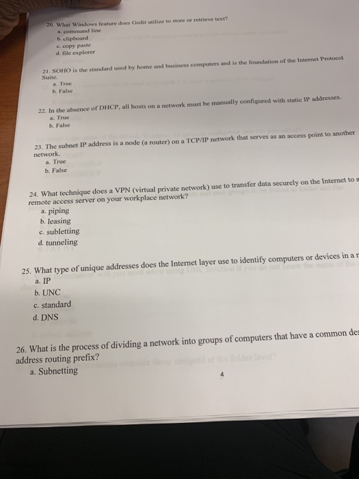 Solved 20 What Windows Feature Does Gedit Utilize To Store Chegg