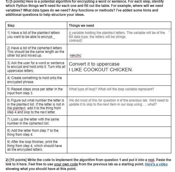 Solved 1) [5 points] Here is a potential algorithm for | Chegg.com