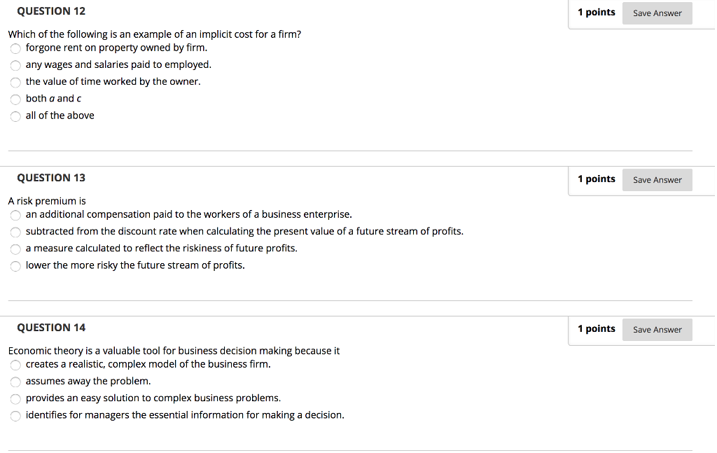 Solved QUESTION 12 1 points Save Answer Which of the | Chegg.com Solved QUESTION 12 1 points Save Answer Which of the | Chegg.com
