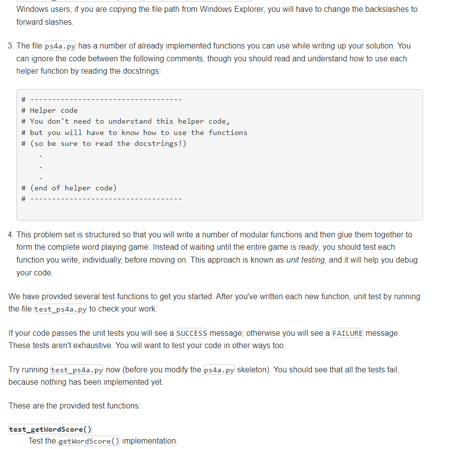 Solved In this problem set, you'll implement two versions of | Chegg.com