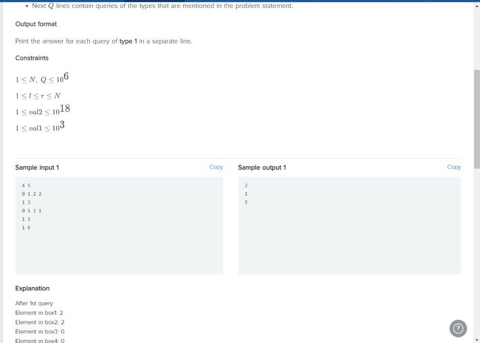 Solved Boxes N boxes are arranged in a row where each box | Chegg.com