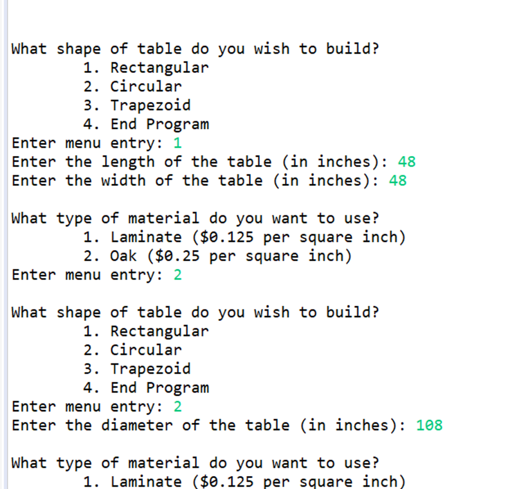 Solved Please Code using Java and look at the | Chegg.com