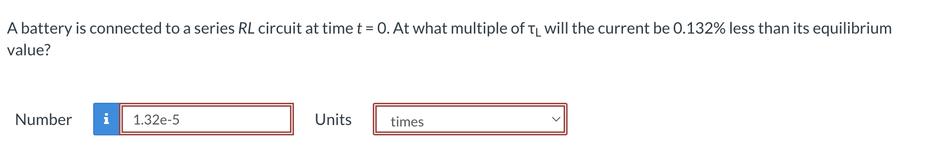 Solved A battery is connected to a series RL circuit at time | Chegg.com