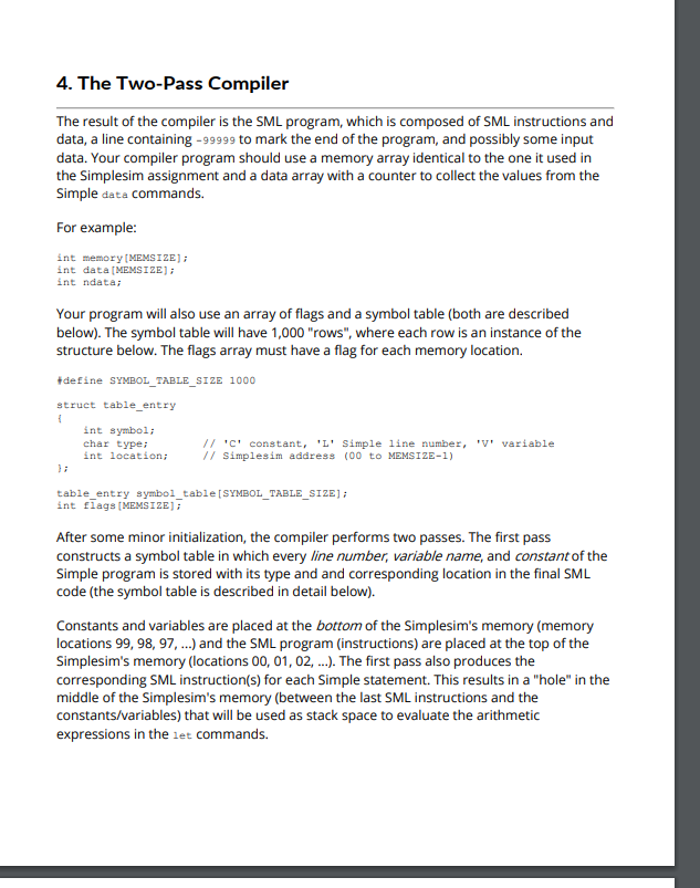Solved In the Simplesim assignment, we introduced a | Chegg.com