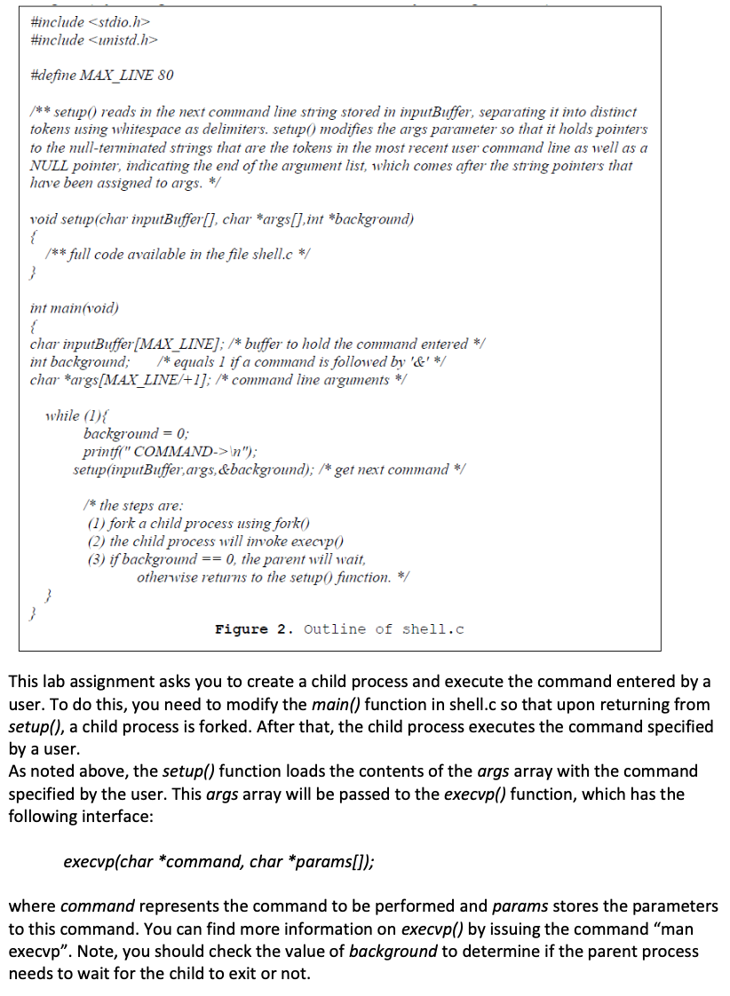 Solved For this assignment, I need it to work with the Linux | Chegg.com