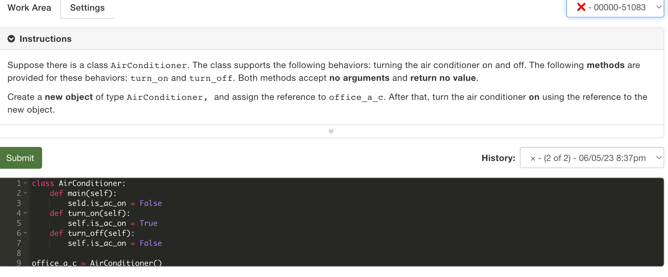 Write the definition of a class Counter containing: - | Chegg.com