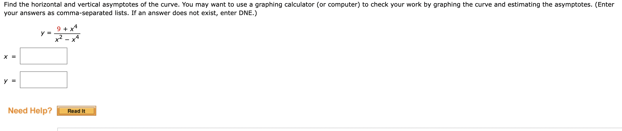 Solved your answers as comma-separated lists. If an answer | Chegg.com
