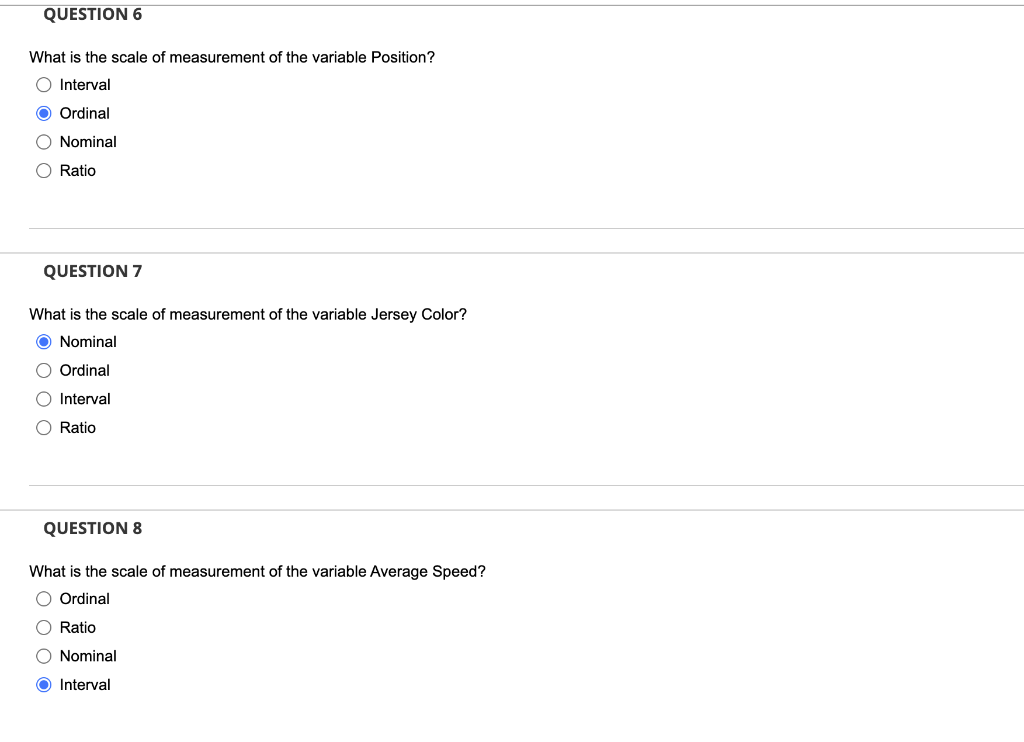 Solved Answer Questions 1 through 8 using the following 2016 | Chegg.com