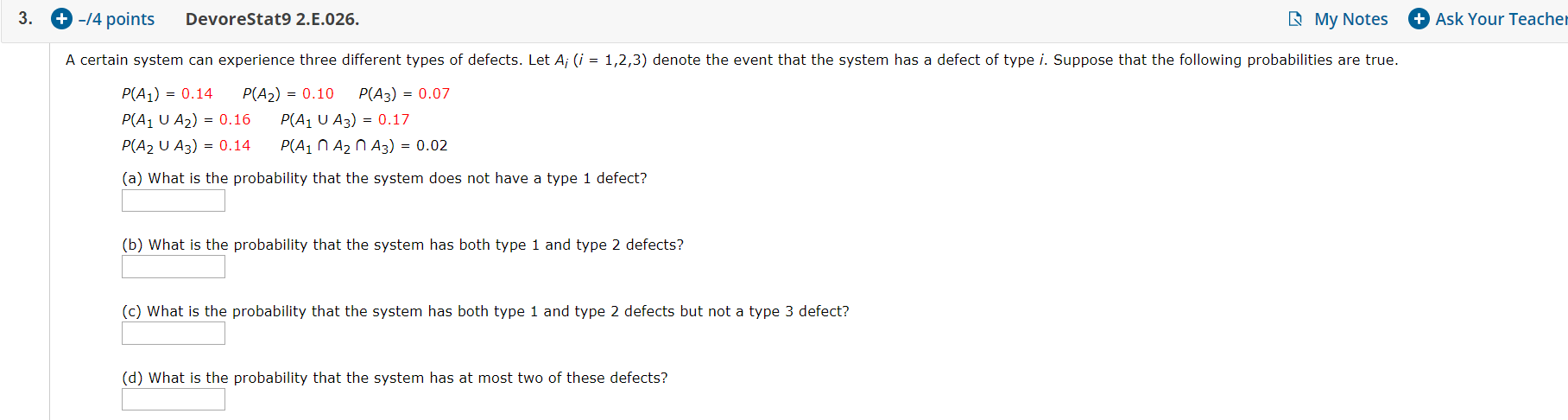 Solved 2 8 Points Devorestat9 2 E 003 My Notes Ask