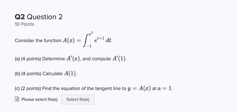 Solved Q2 Question 2 10 Points Consider The Function Ax 9053