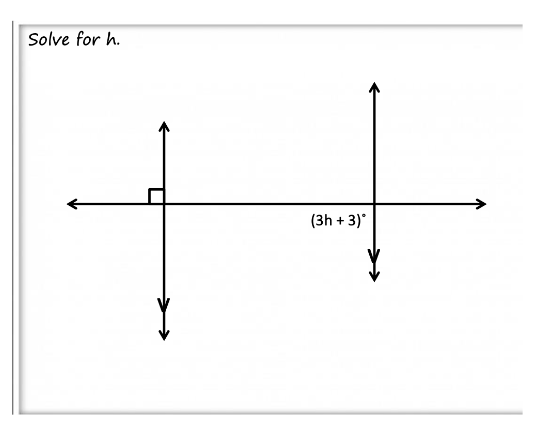 Solved Solve for h. | Chegg.com