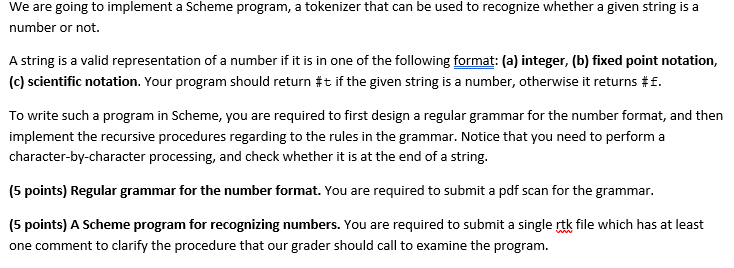 IN DRRACKET SCHEME!!!! We are going to implement a | Chegg.com