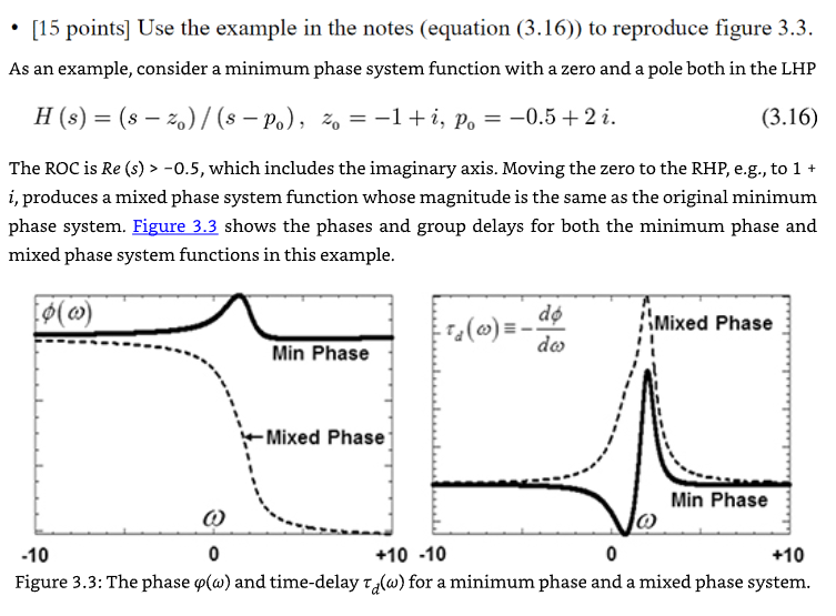 Solved [15 ﻿points] ﻿Use the example in the notes (equation | Chegg.com