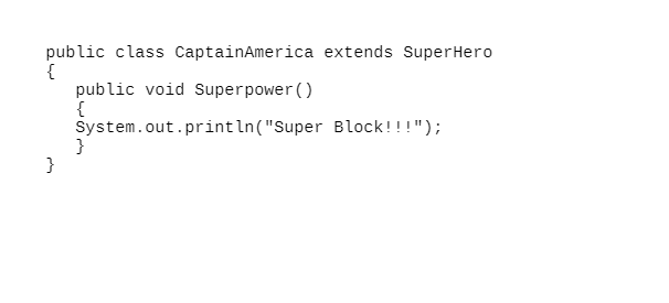 Solved Convert the Java implementation of the Avengers | Chegg.com