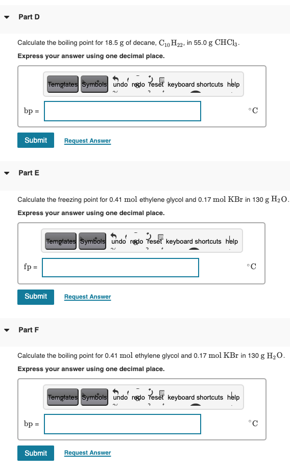 Solved 히 Molal Boiling-Point-Elevation and | Chegg.com