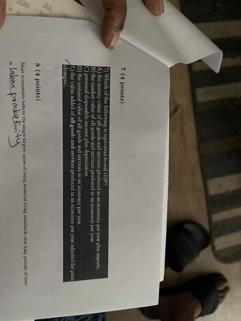 Solved Answer question number 7 & 8 below. Please do not | Chegg.com