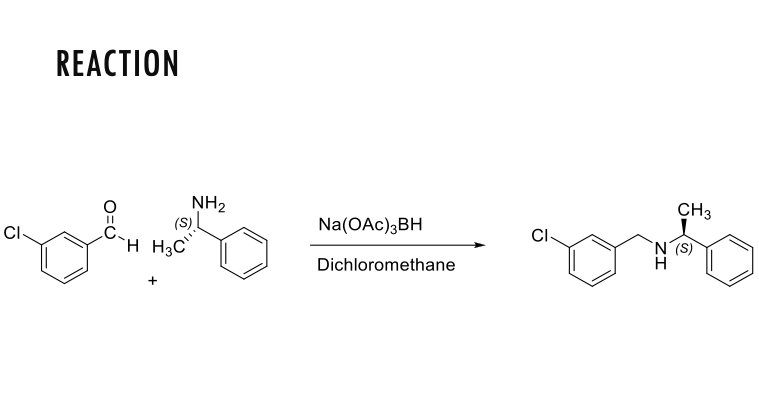 Solved REACTION NH2 CH3 11 (s) CI Na(OAC)3BH CI HH3C N' (S) | Chegg.com