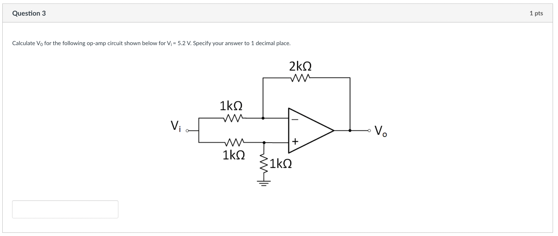 Solved Calculate V0 for the following op-amp circuit shown | Chegg.com