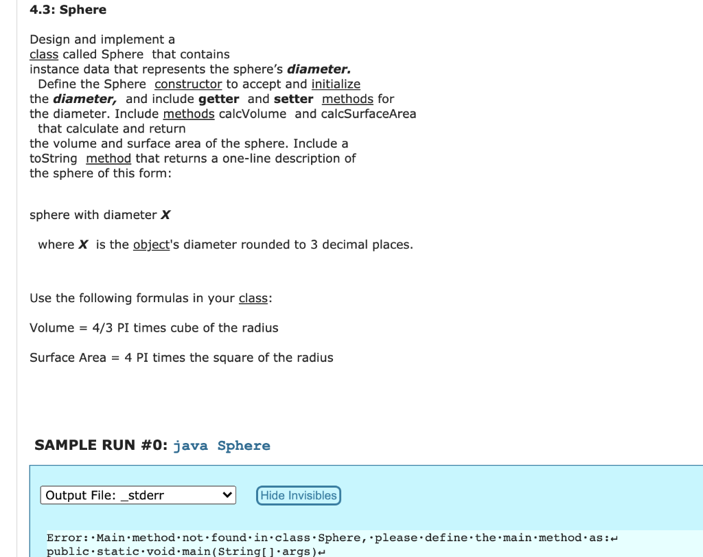 Solved I keep getting this error for my code, what am I | Chegg.com