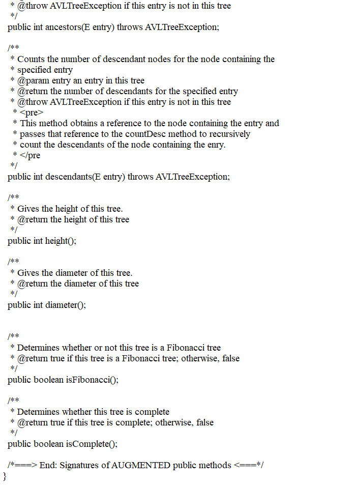 Solved File Edit Format View Help AVLTreeAPL.java package | Chegg.com