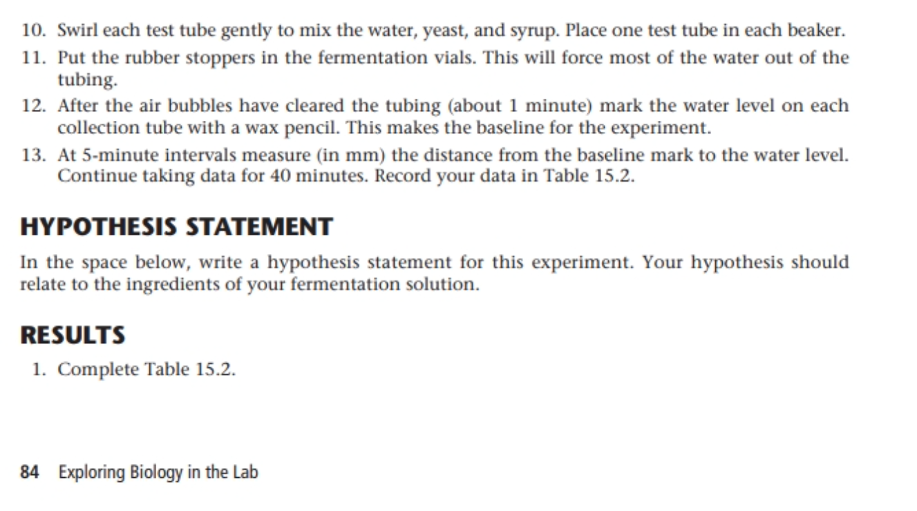 Can you answer the: 1. Write a 'Hypothesis statement | Chegg.com