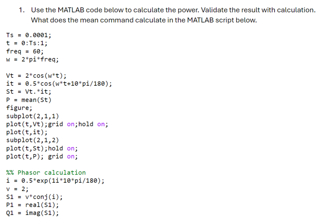 Solved NEED HELP WHERE IT SAYS "VALIDATE THE RESULT WITH | Chegg.com