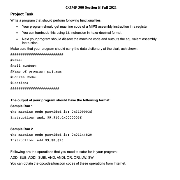 Solved This is a Mips assembly language assignment, | Chegg.com Solved This is a Mips assembly language assignment, | Chegg.com