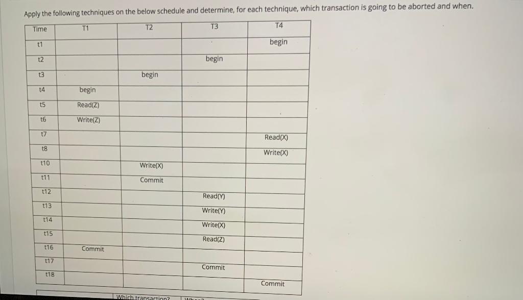 Solved Please solve the question, Consider the following | Chegg.com