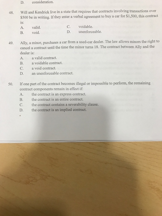 Solved Will and Kendrick live in a state that requires that | Chegg.com