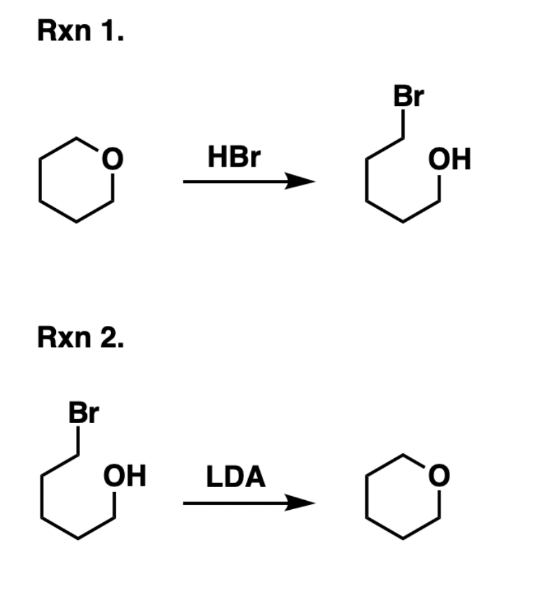 Solved HBr Rxn 2. LDA | Chegg.com