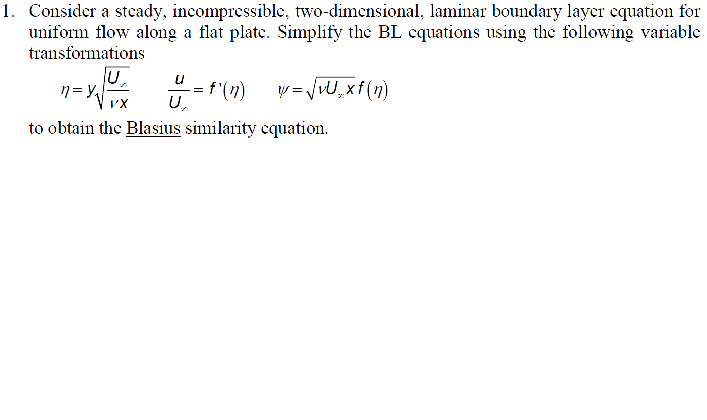 Solved Consider a steady, incompressible, two-dimensional, | Chegg.com