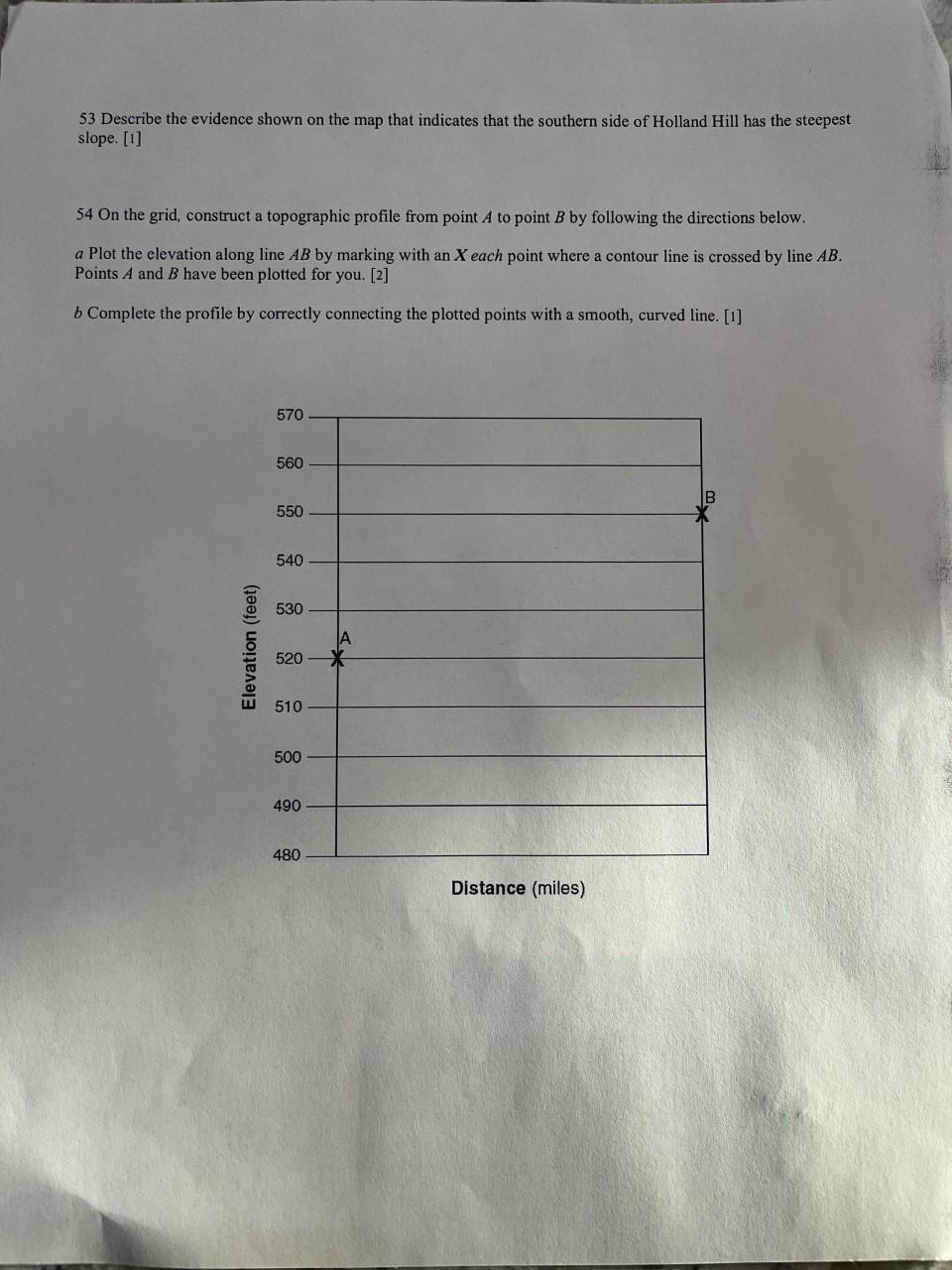 Solved 53 Describe the evidence shown on the map that | Chegg.com