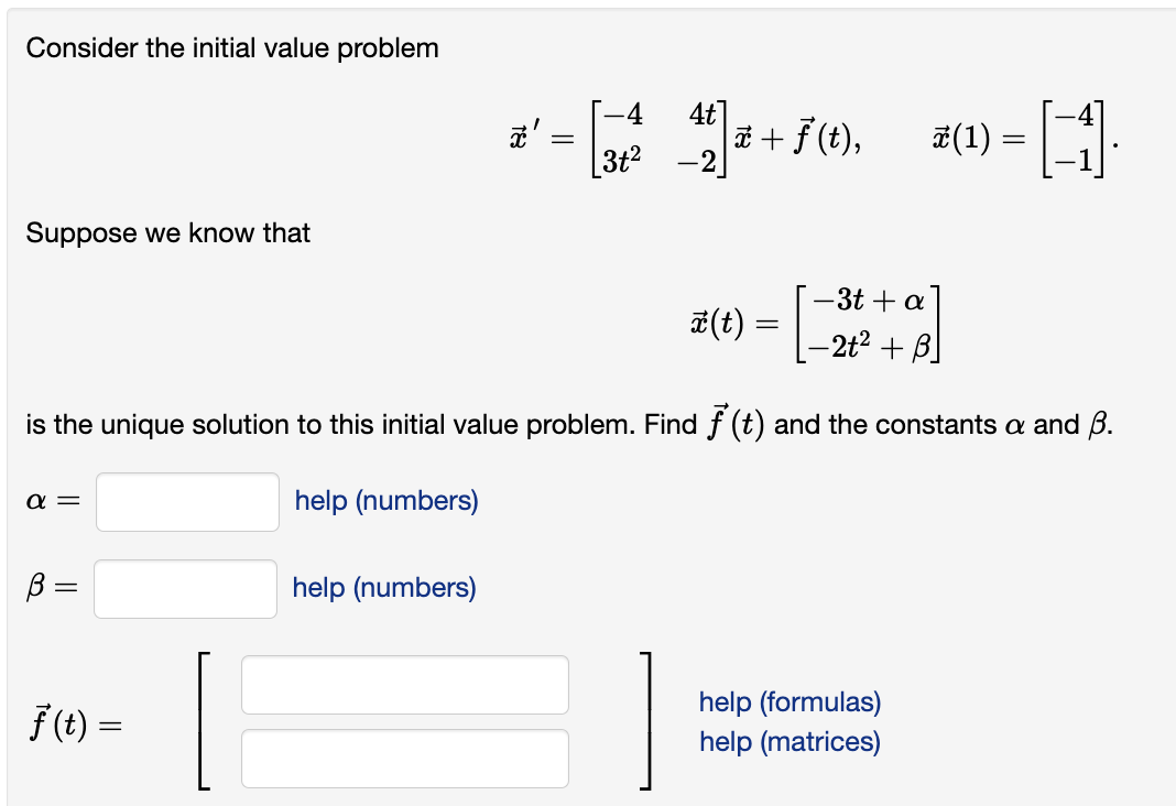 Solved Consider the initial value problem | Chegg.com